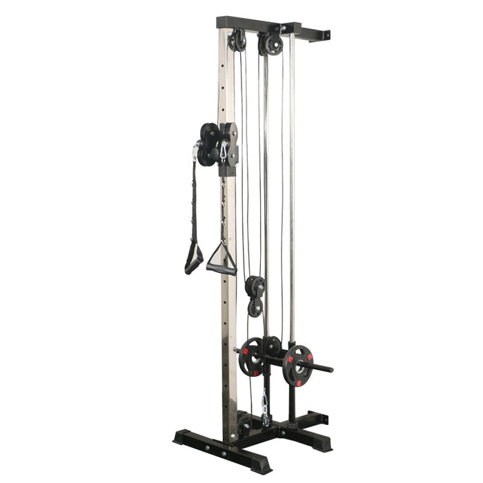 Foundation Plate Loaded Cable Tower – BlackBear Fitness